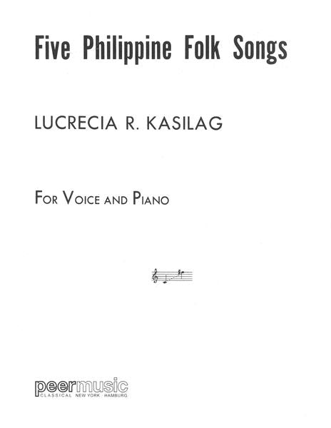 Kasilag: Five Philippine Folk Songs – Ficks Music