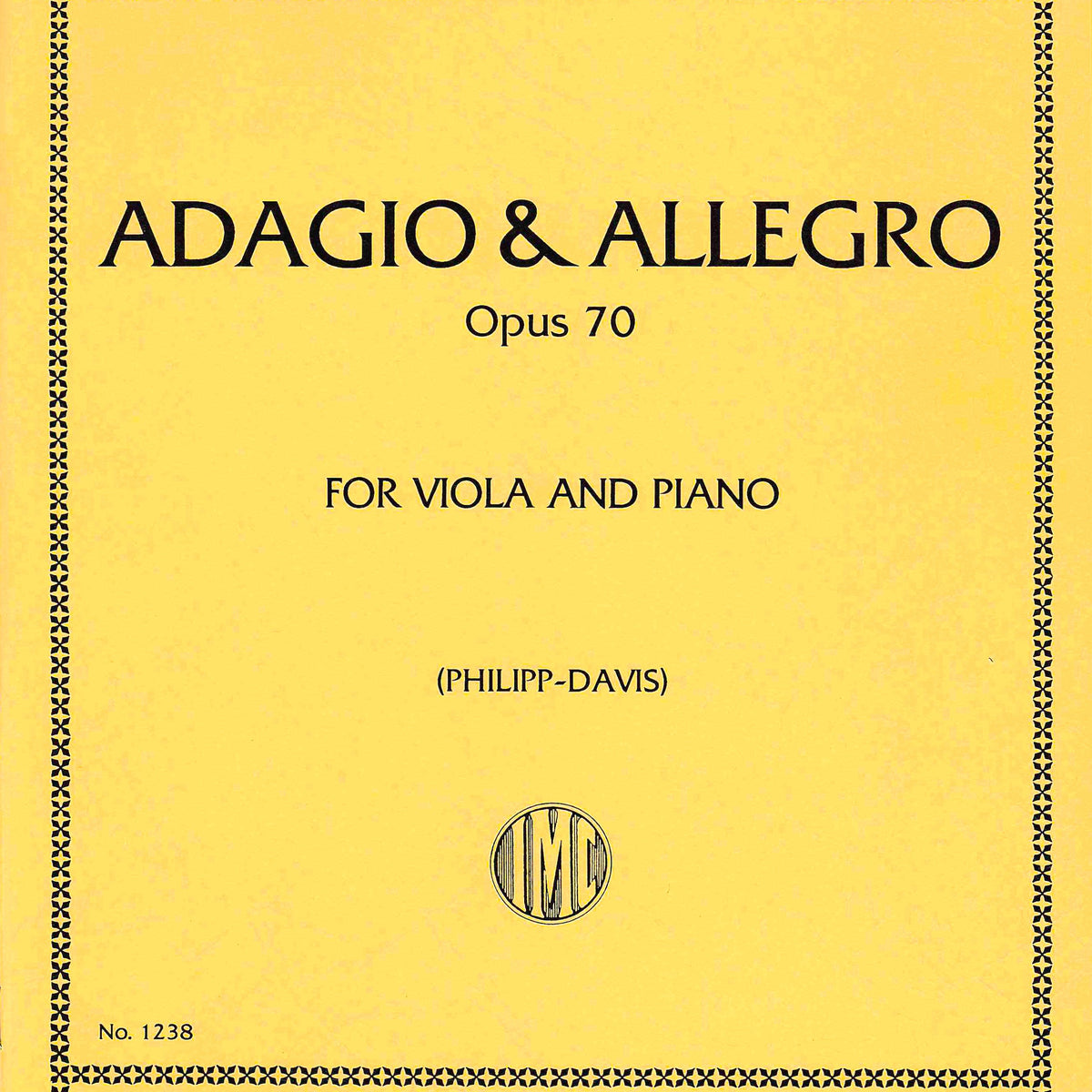 Schumann: Adagio and Allegro, Op. 70 (arr. for viola & piano) – Ficks Music