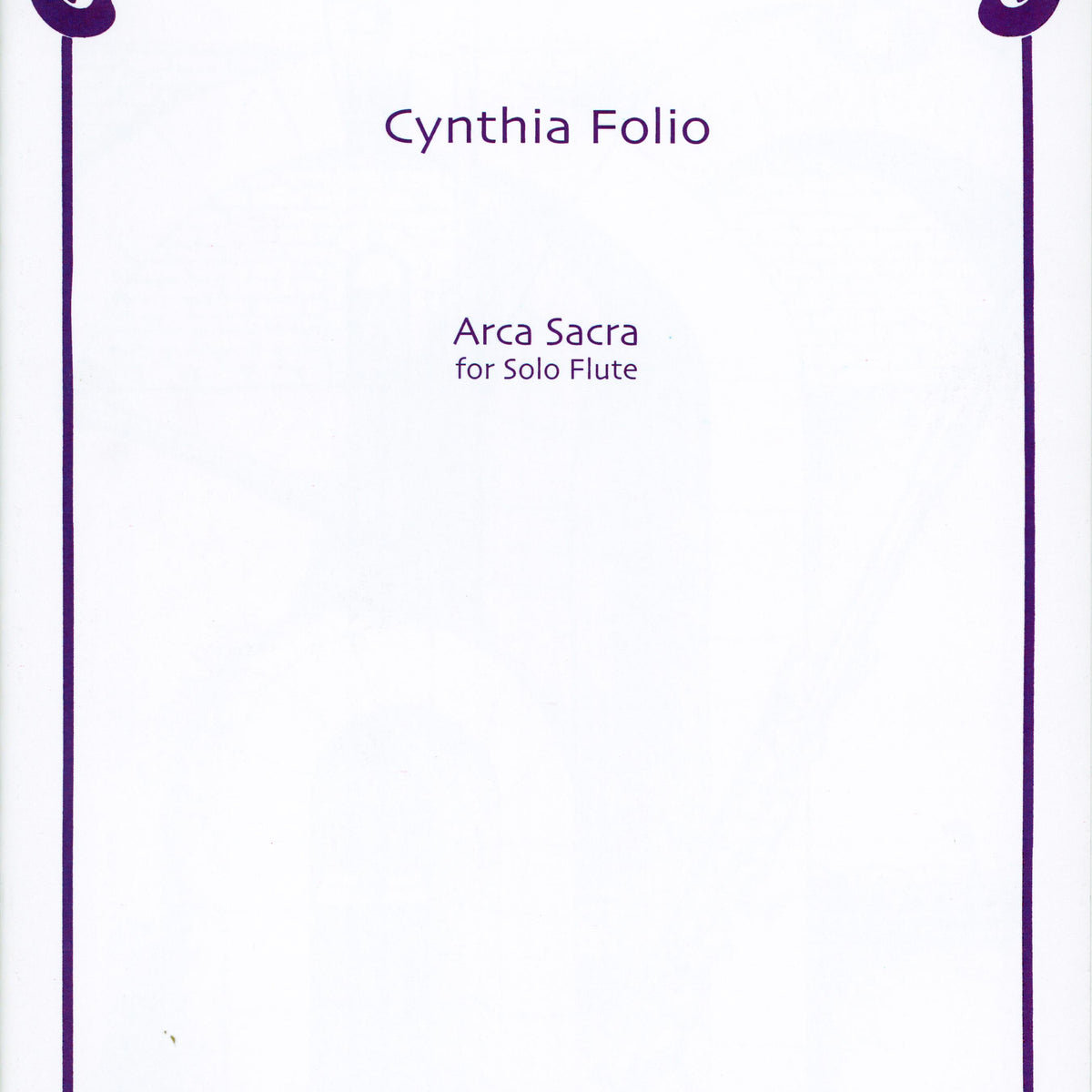 Folio: Arca Sacra – Ficks Music