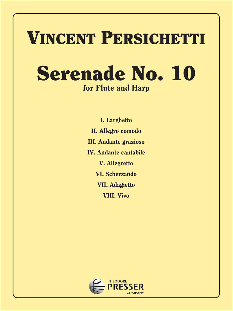 Persichetti: Serenade No. 10 – Ficks Music