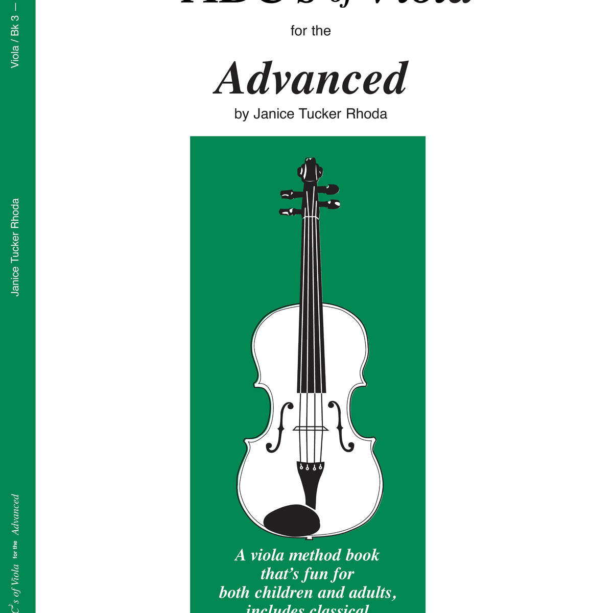 The ABCs of VIola - Book 3 (Advanced) – Ficks Music