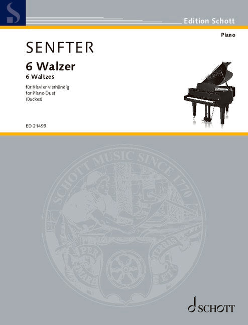 Senfter: 6 Waltzes – Ficks Music