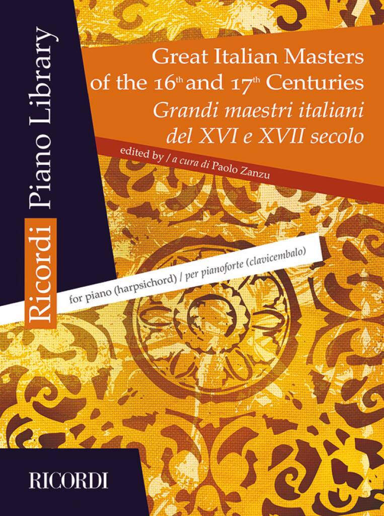 Great Italian Masters of the 16th and 17th Centuries – Ficks Music