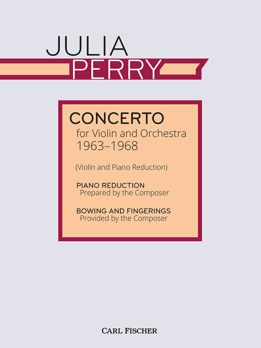 Perry: Violin Concerto – Ficks Music