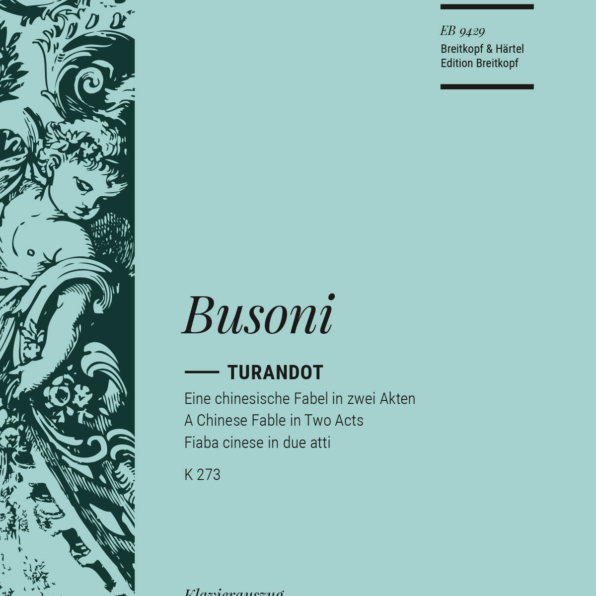Busoni: Turandot, BV 273 – Ficks Music