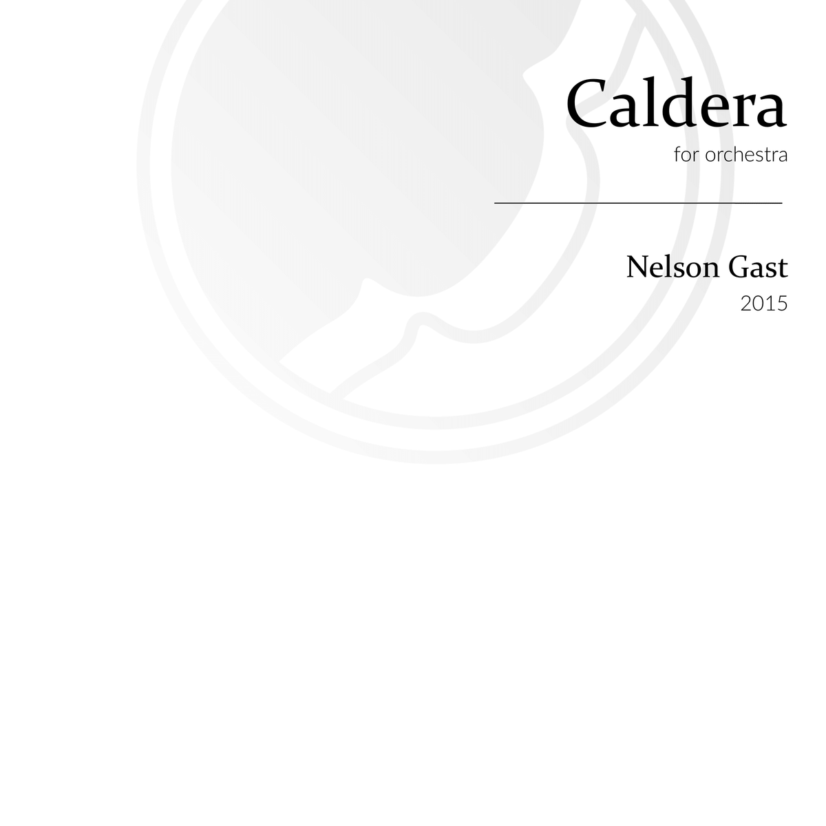 Gast: Caldera – Ficks Music