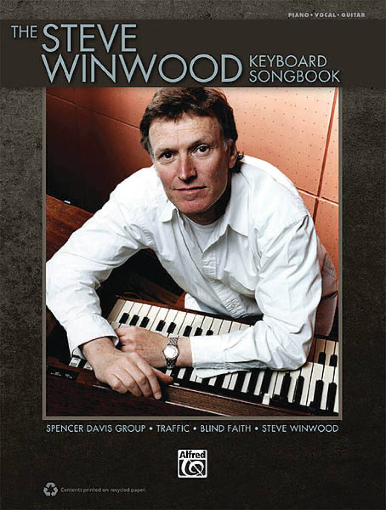 The Steve Winwood Keyboard Songbook – Ficks Music
