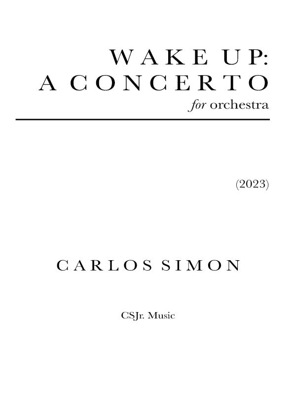 Simon: Wake Up – Ficks Music